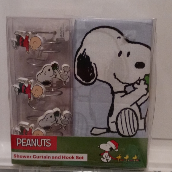 Peanuts | Bath | Snoopy Shower Curtain | Poshmark
